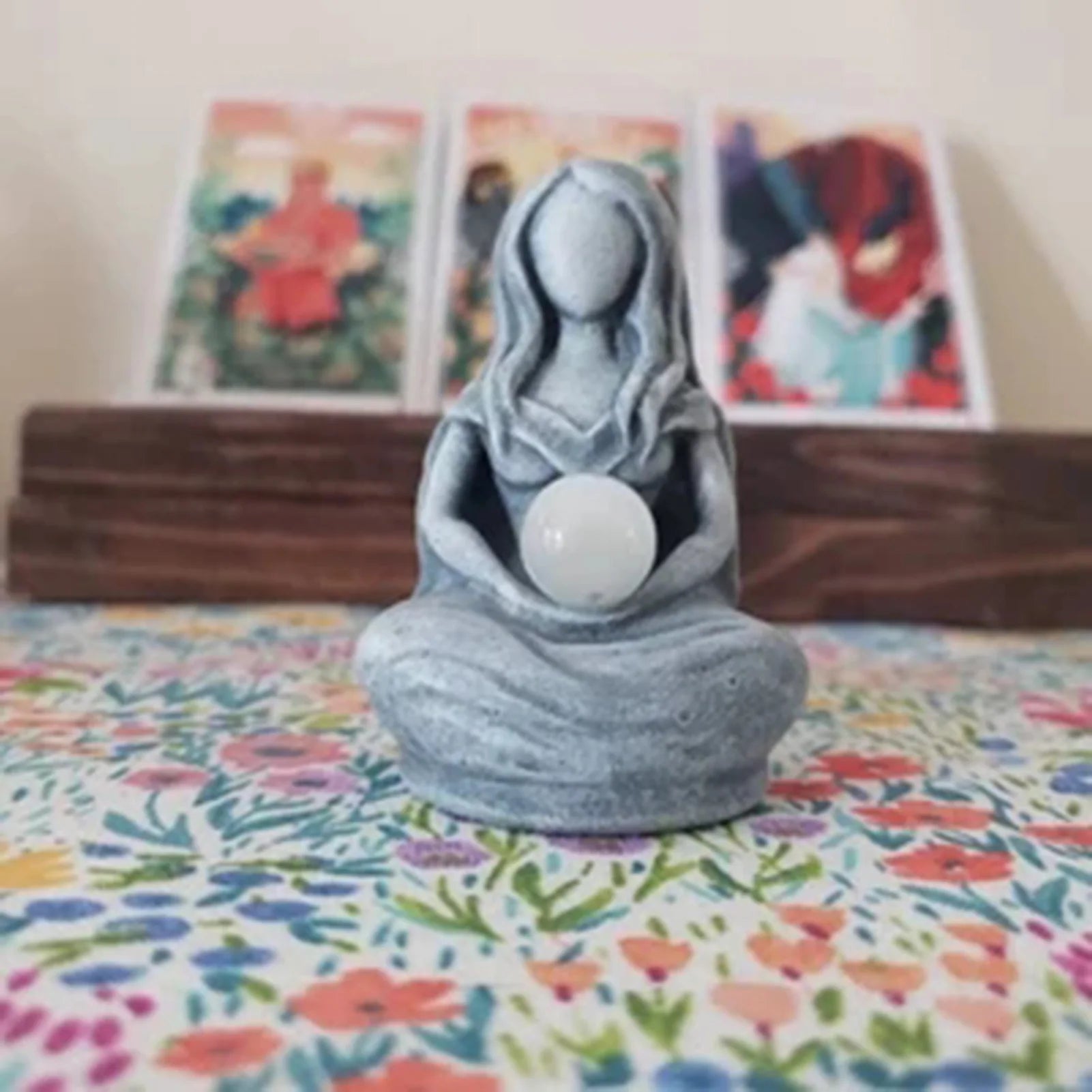 Moon Goddess Statue Creative Cafe Greek Mythological Figure Resin Scul – MY